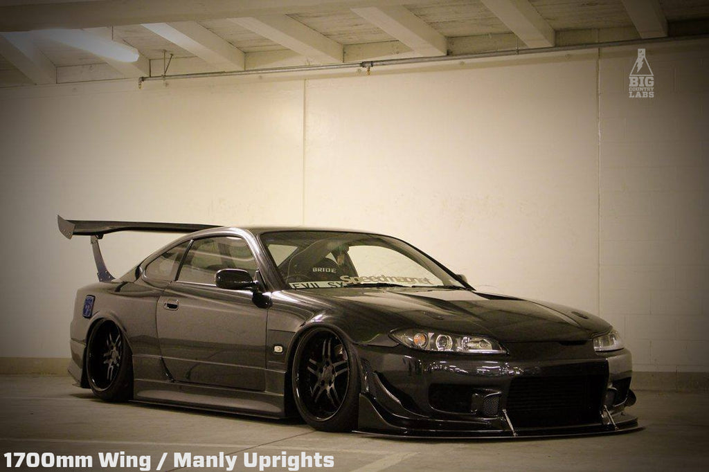 BCL S15 GT Wing - Carbon Fiber and Fiberglass wing for the Silvia – Big ...
