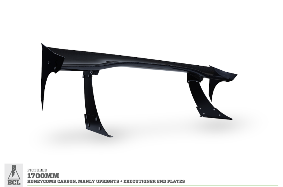 BCL S2000 GT Wing - Carbon Fiber and Fiberglass Wing for the Honda ...